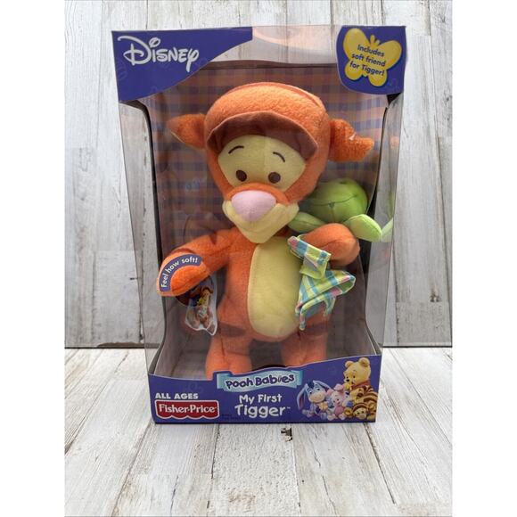 Fisher-Price | Toys | Vintage Disney Tigger Fisher Price Baby Plush Toy ...